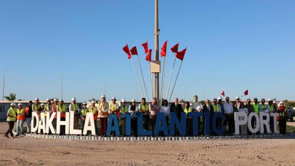 Port Dakhla Atlantique : les travaux avancent dans les délais ...