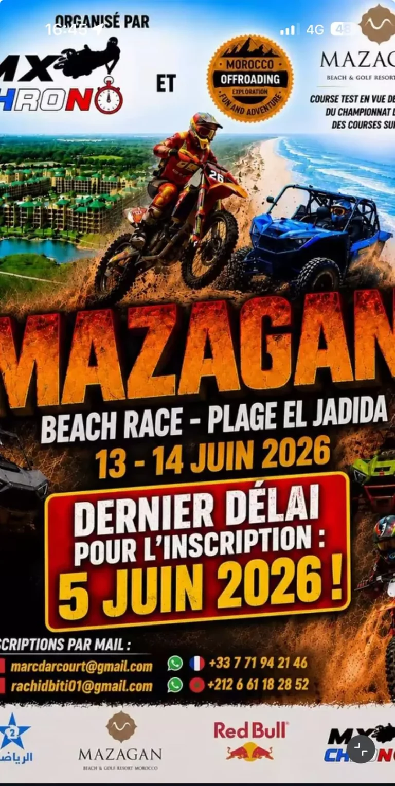 Motocyclisme à El Jadida : la course test du championnat du monde ...